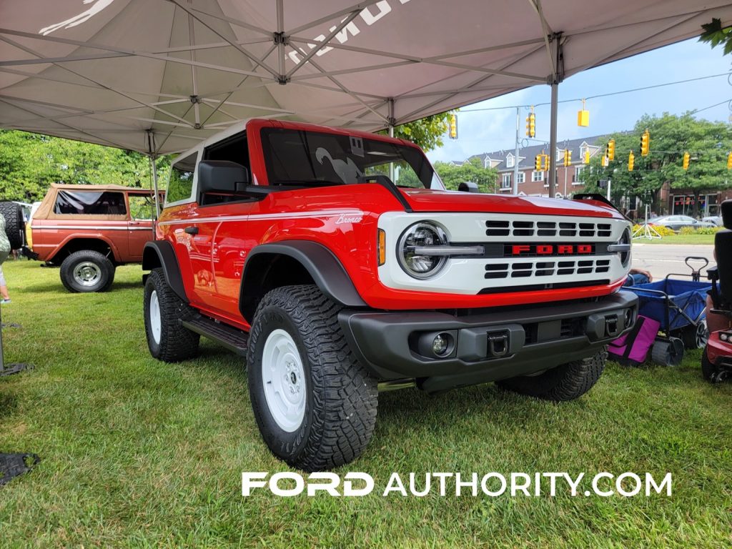 2023 Ford Bronco Two Door Heritage Edition: Live Photo Gallery